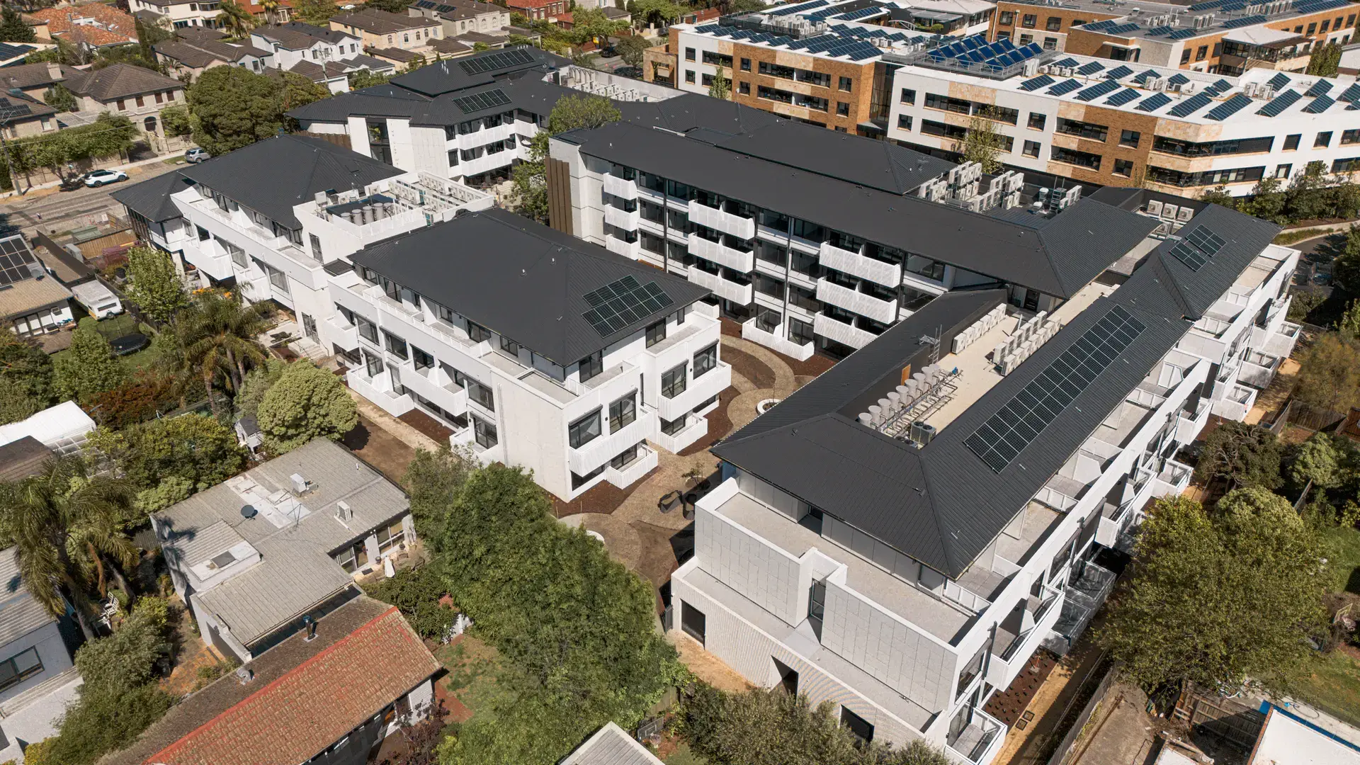 Halcyon Village - Custom Clad