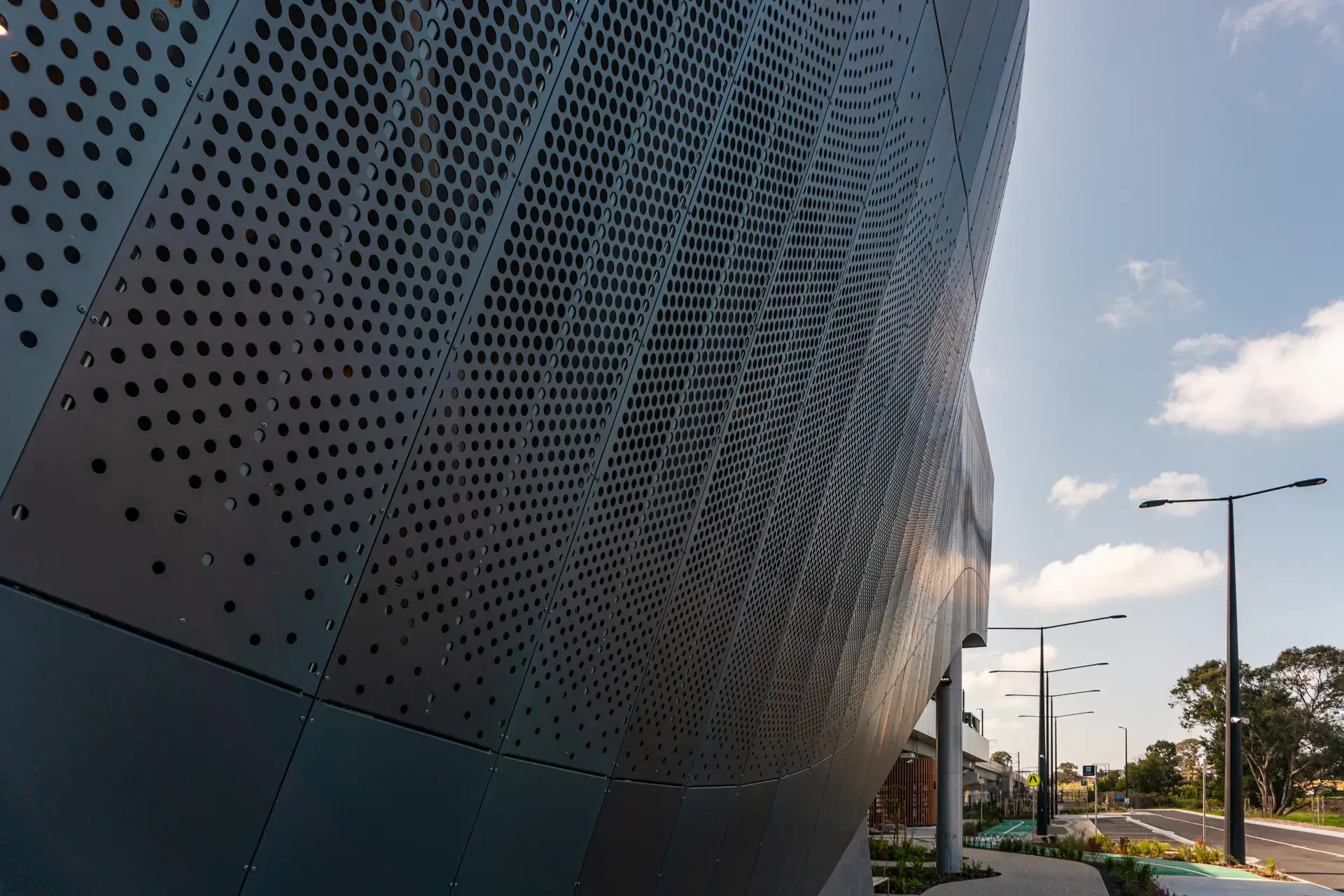Perforated Screens - Custom Clad
